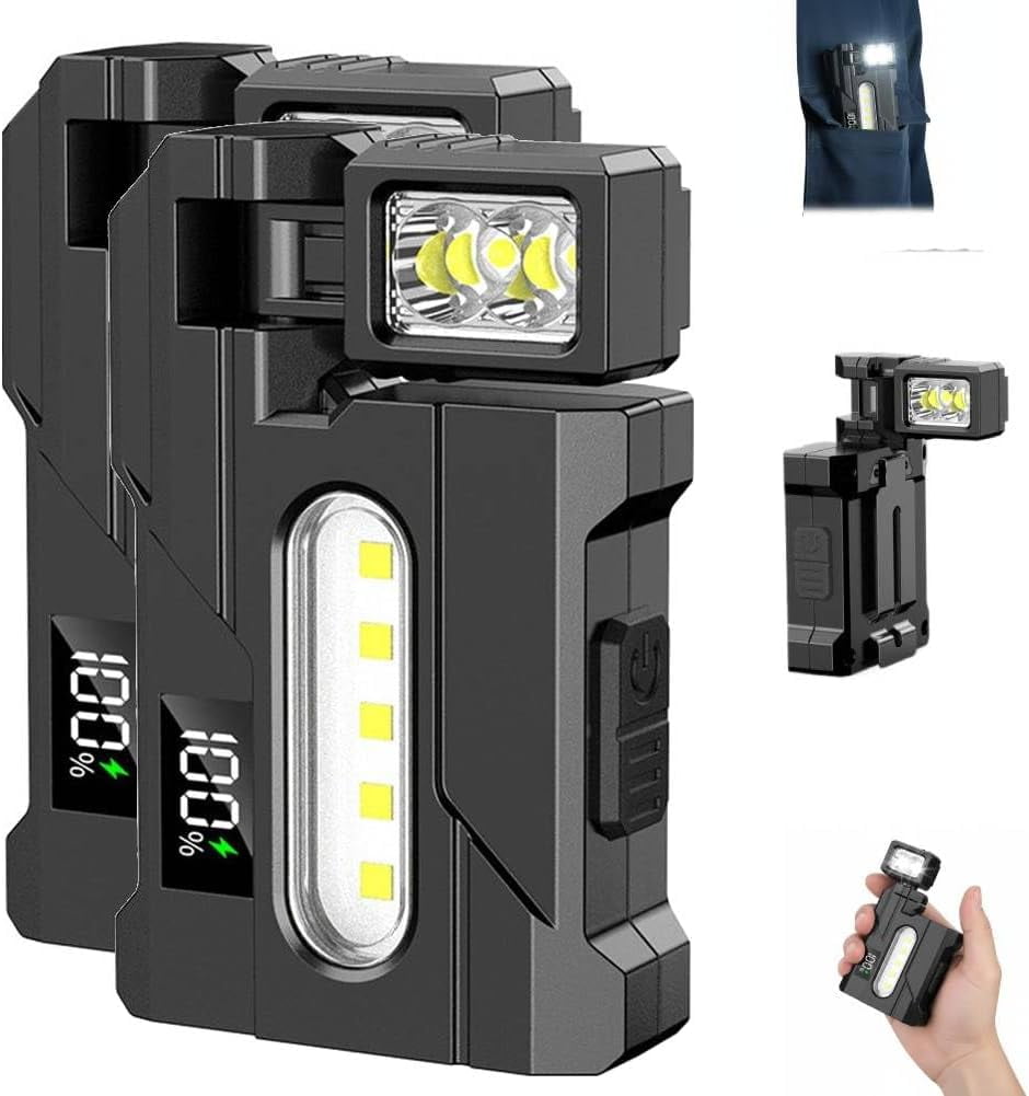 G5 EDC Flashlight 1200 Lumens,Super Bright Rechargeable Mini Light with ...