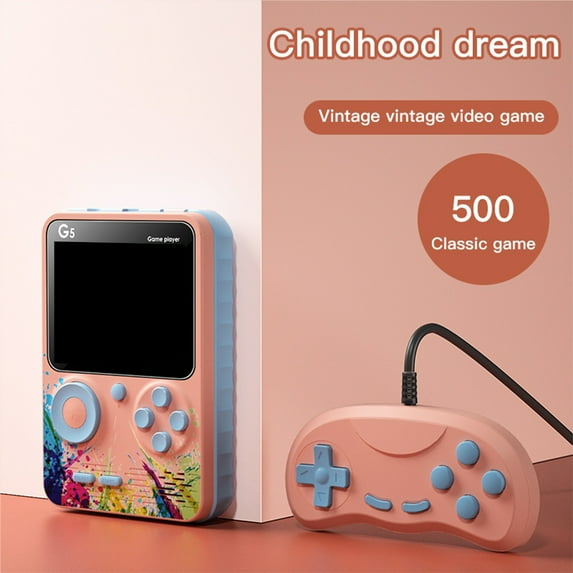 G5 Game Console 3.0 Inch Screen Mini Handheld Support 2 Players Video ...