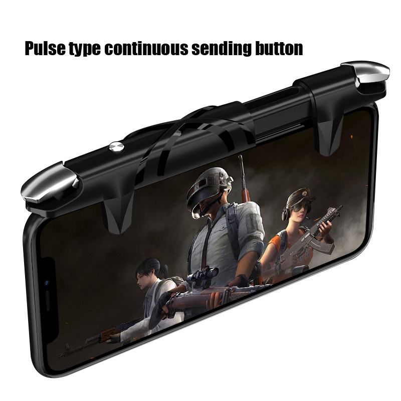 G5 Mobile Game Controller for PUBG Game Button Trigger Gamepad Compatible for Android/ios ...