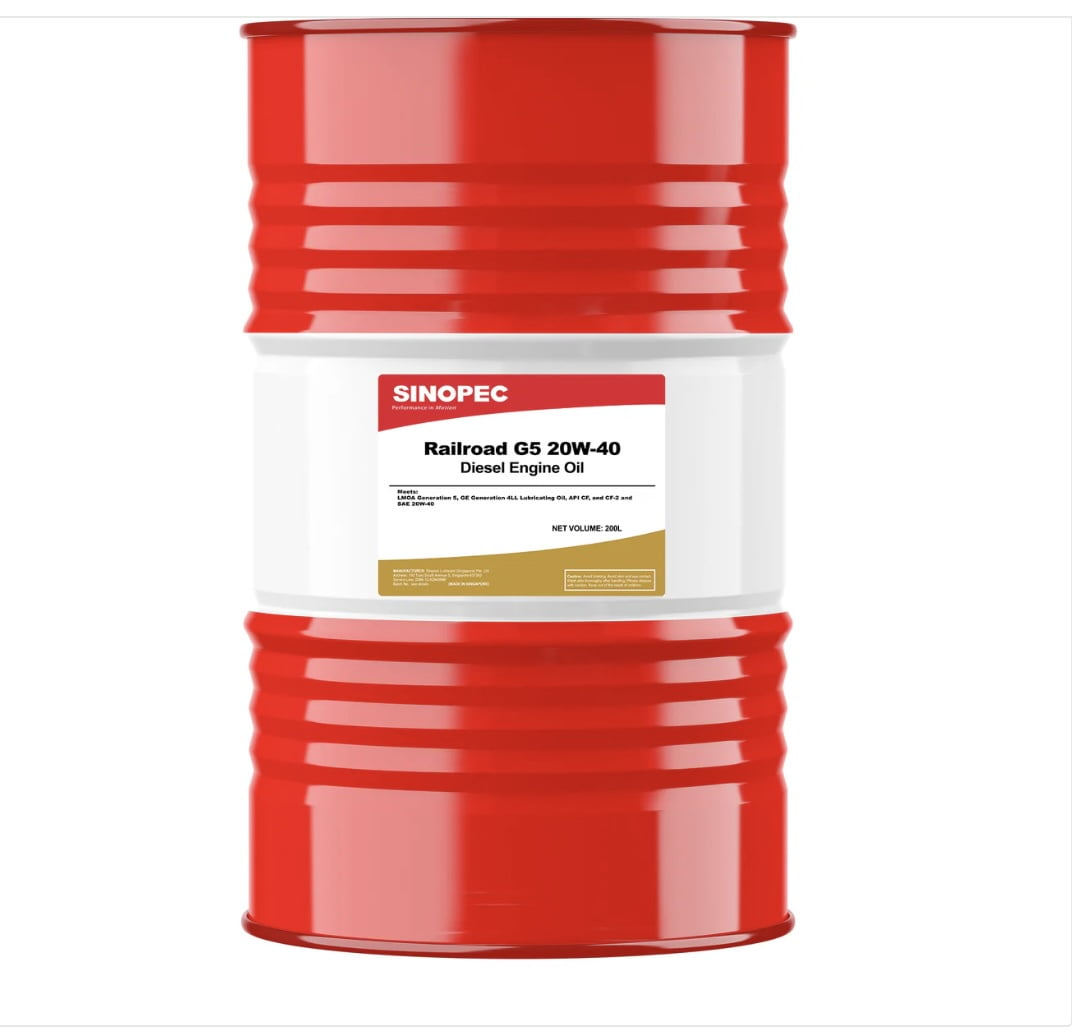 G5 Railroad Locomotive Engine Oil 20W40 - 55 Gallon Drum - Walmart.com