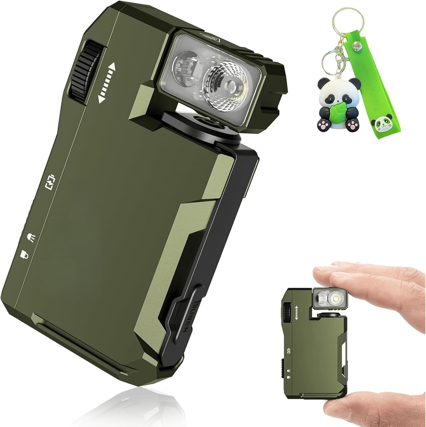 G5 Rechargeable EDC Flashlight, 400 Lumens, Magnetic Mini Pocket-Sized ...