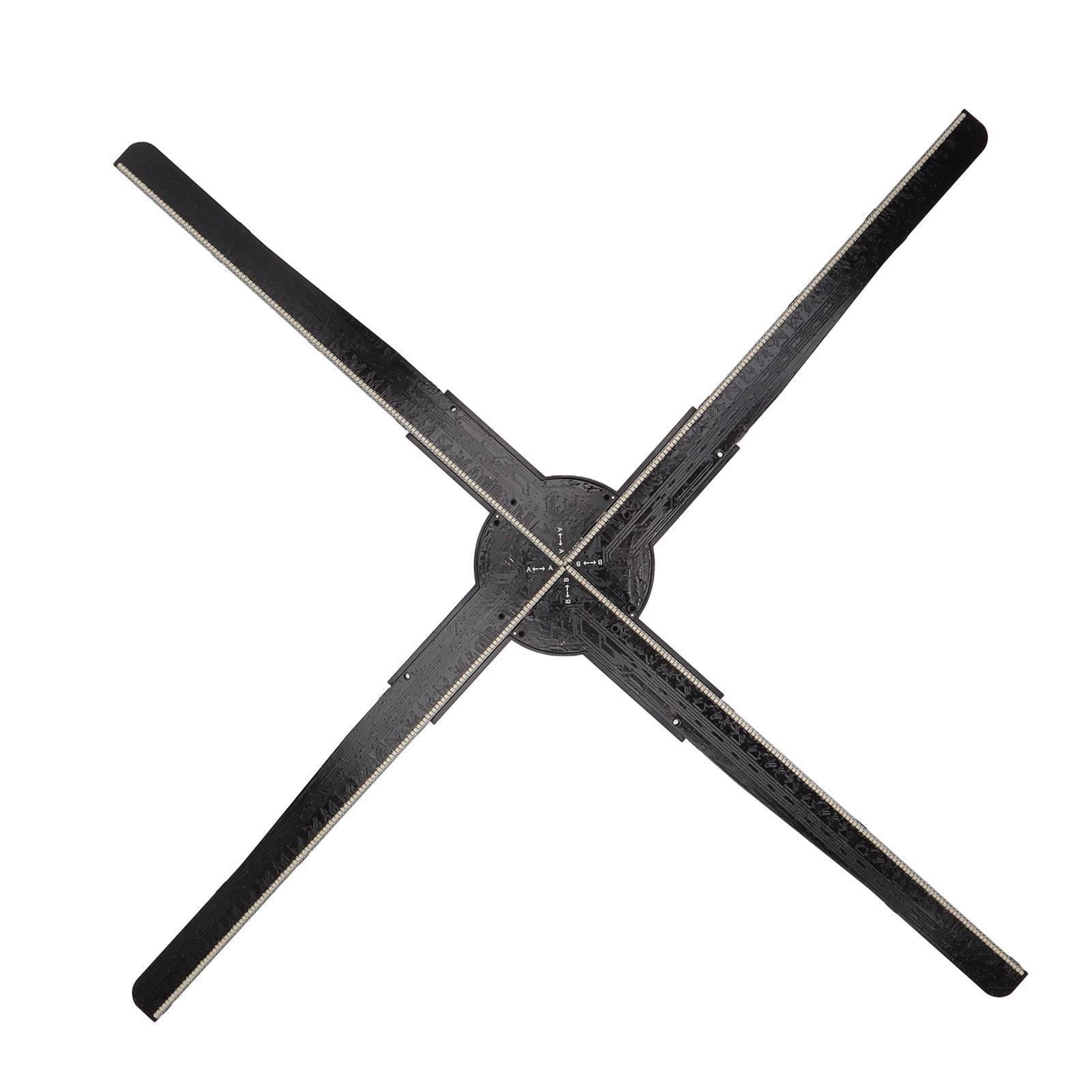 G52 3D Holographic Fan Projector: 52cm Diameter, 552pcs LED Beads Hologram Display Fan for ...