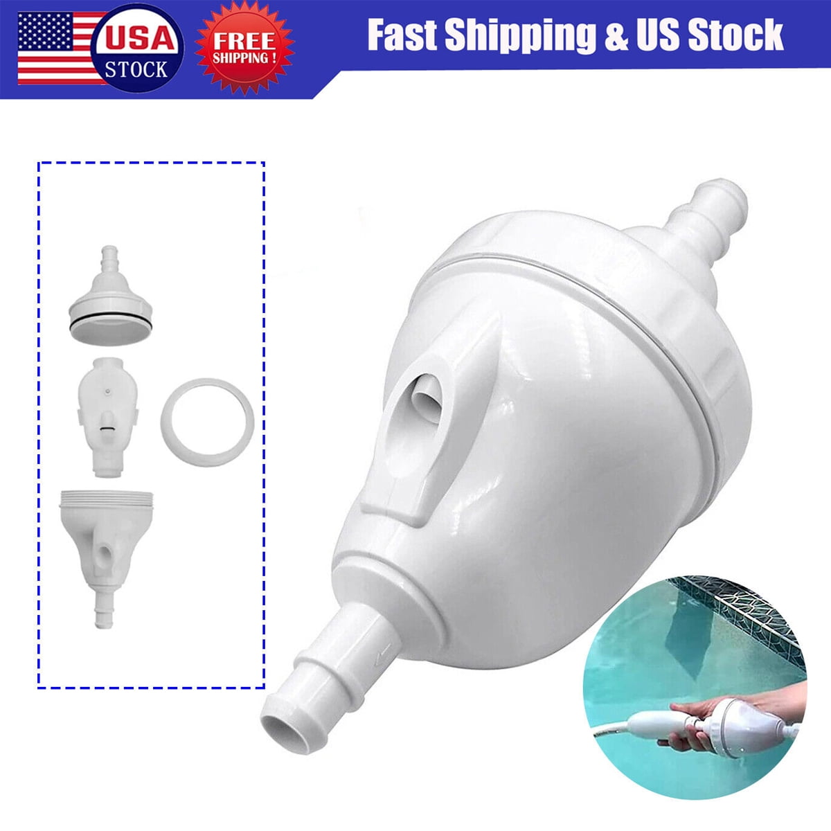 G52 Backup Valve Replace Kit - For Polaris 180 280 380 Pool Cleaner ...