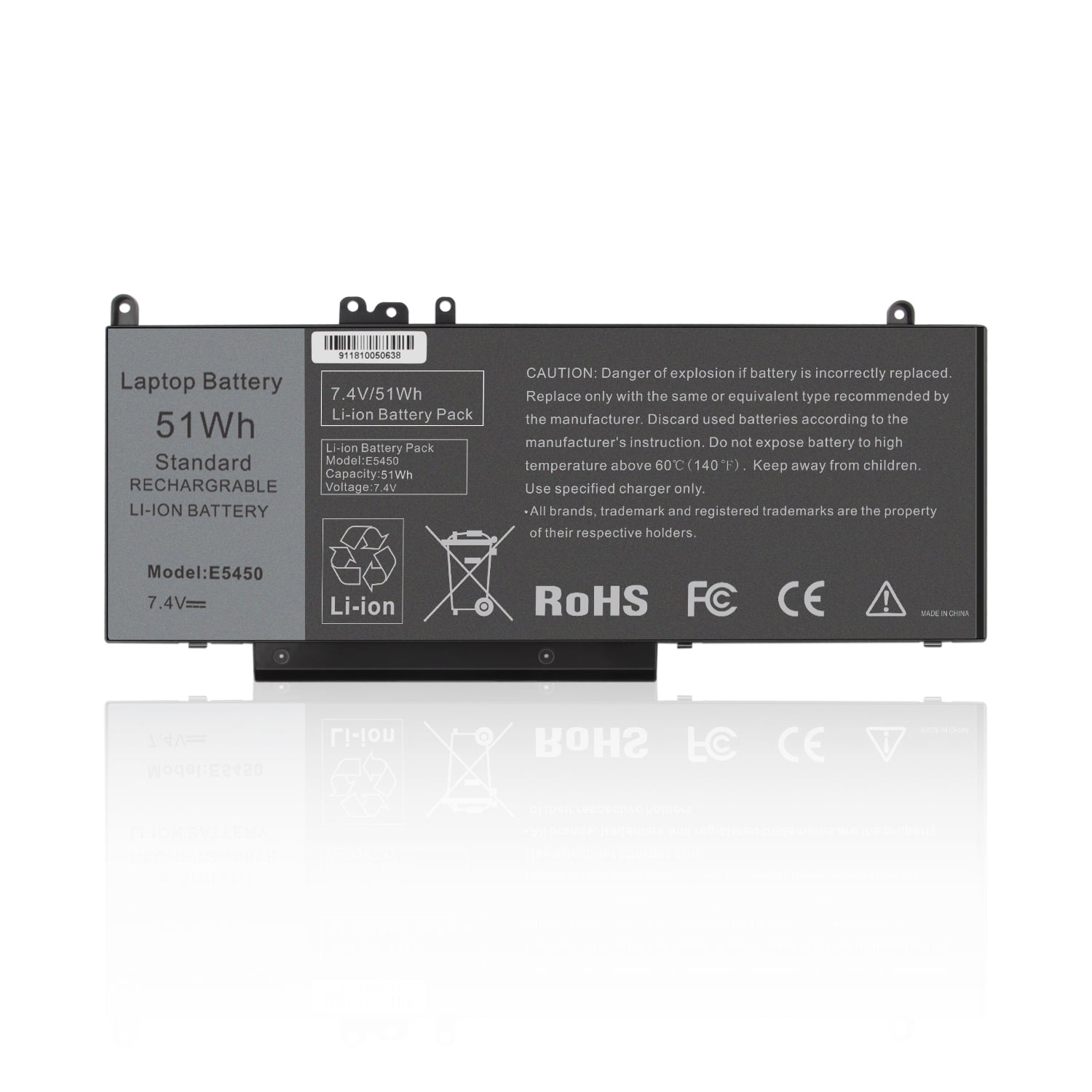 G5M10 Battery Replacement for Dell Latitude E5450 Latitude E5550 Series ...