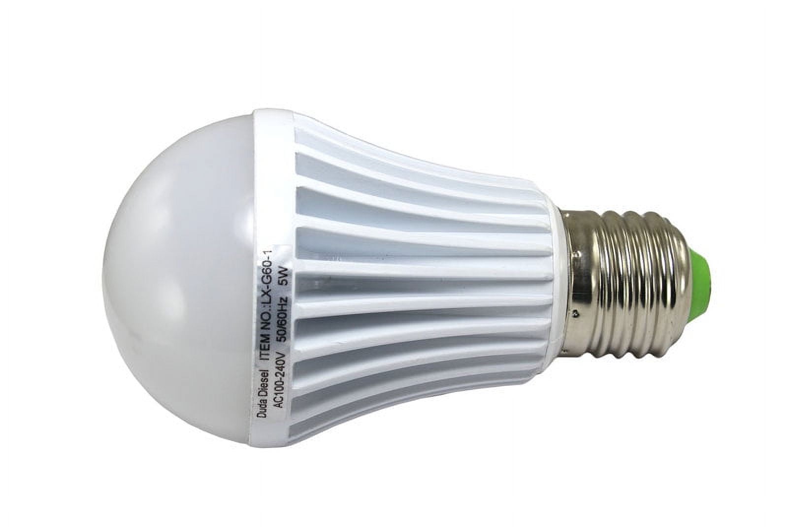 G60-1 LED Light Bulb 5 Watt 400 Lumens 140° 40w Equivalent 100-240v AC ...