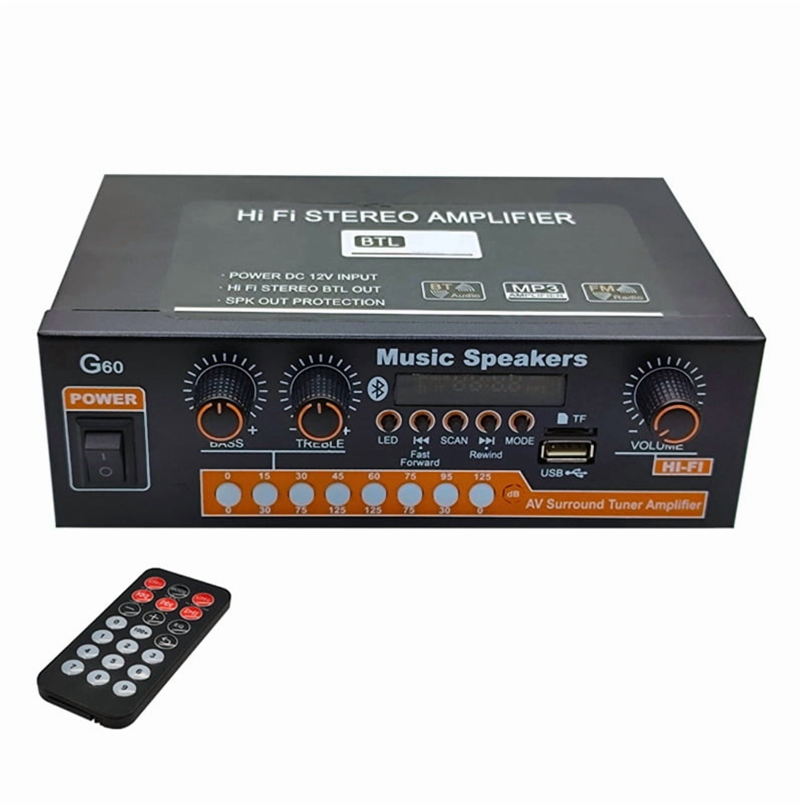 G60 Bluetooth Home Power Amplifier Subwoofer Support,Fm Radio,Usb ...