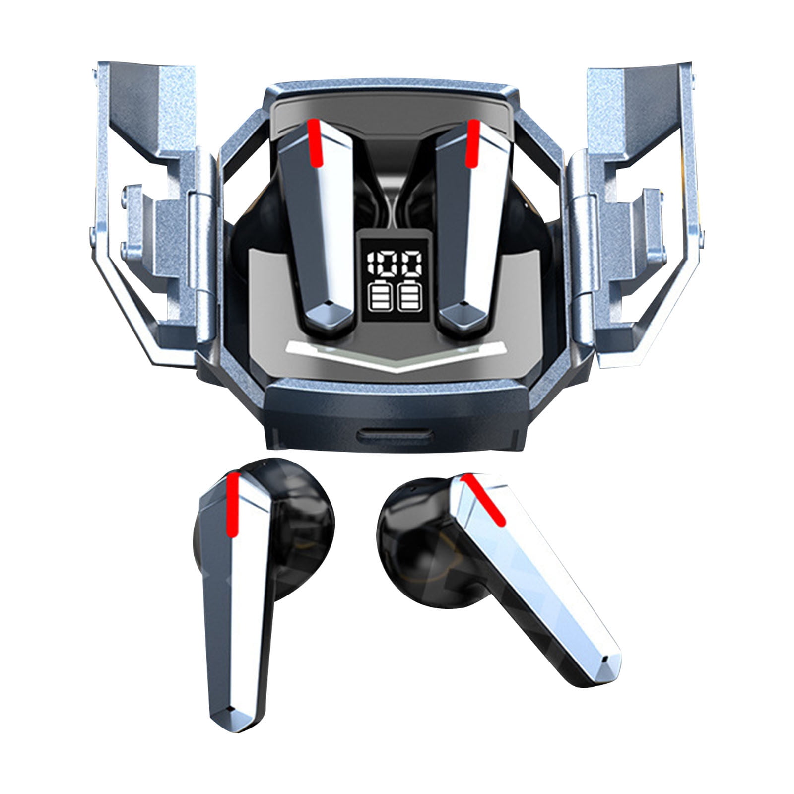 G600 Wireless Bluetooth Headset Two Ear in Ear Game Without Delay ...