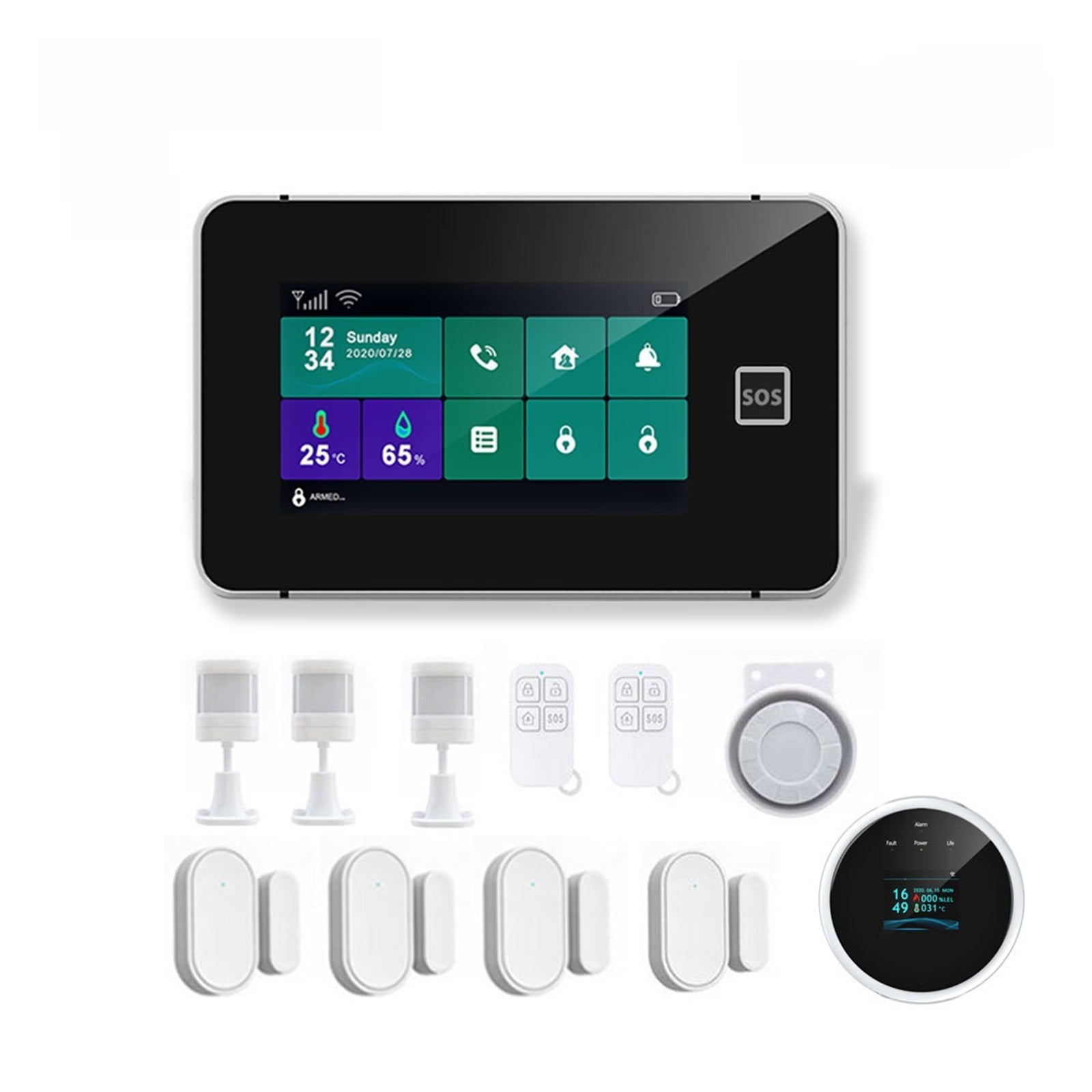 G60B Home alarm system WIFI GSM Tuya Smart Home Garage Burglar Security ...