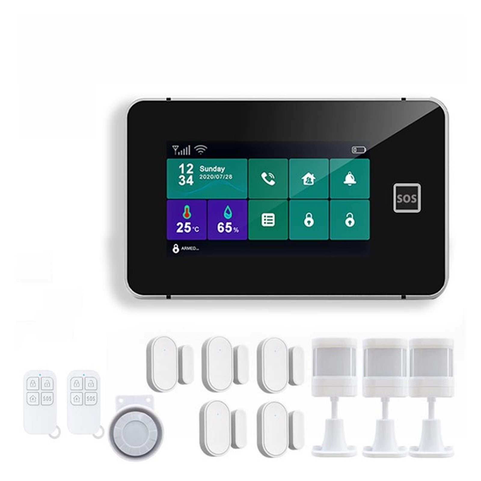 G60B Security Alarm System Tuya WiFi Gsm Smart Home Anti-theft Alarm ...