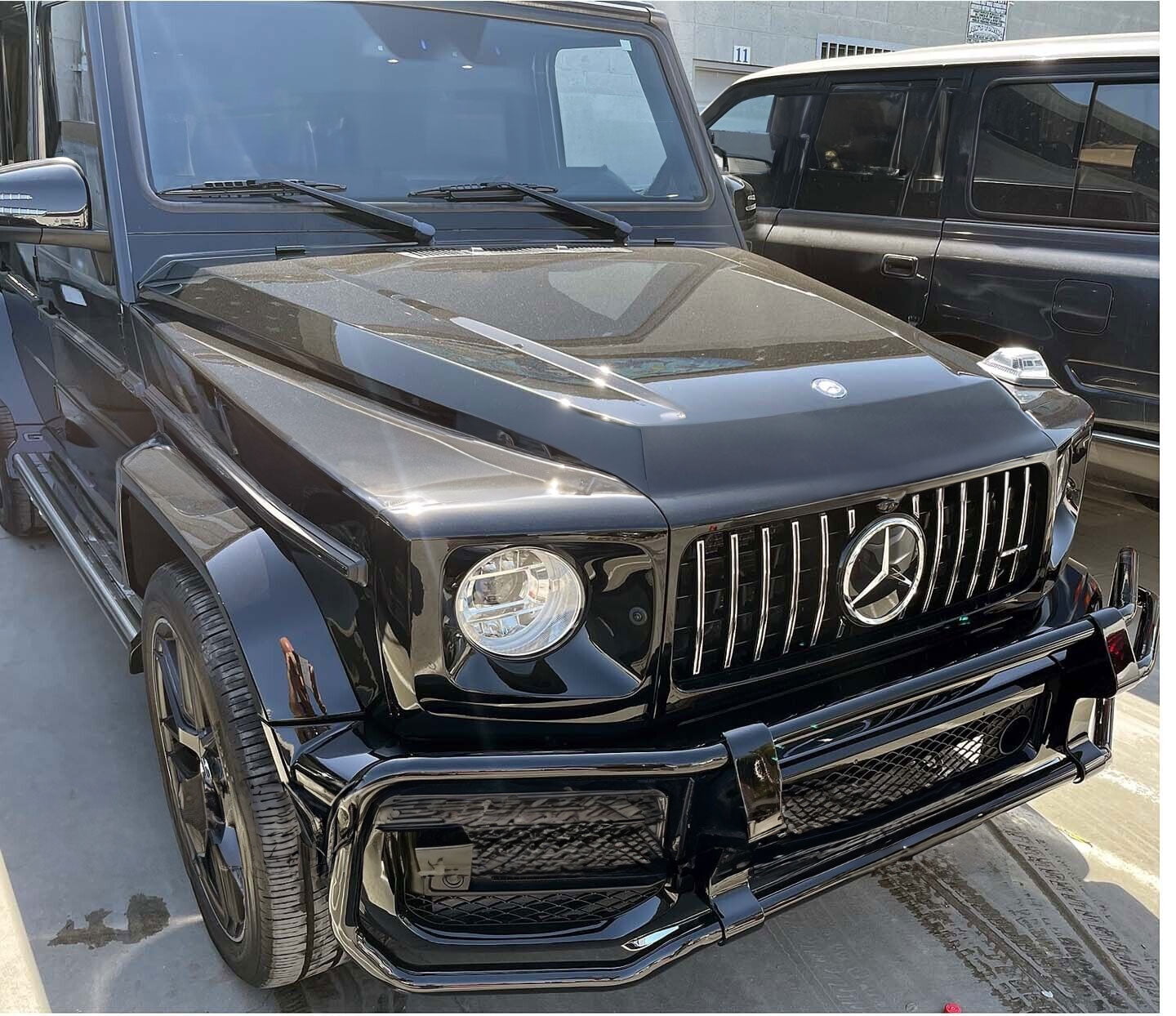 G63 Full Upgrade To 2022+ Body Kit Bumper Fenders Hood Upgrade Guard ...
