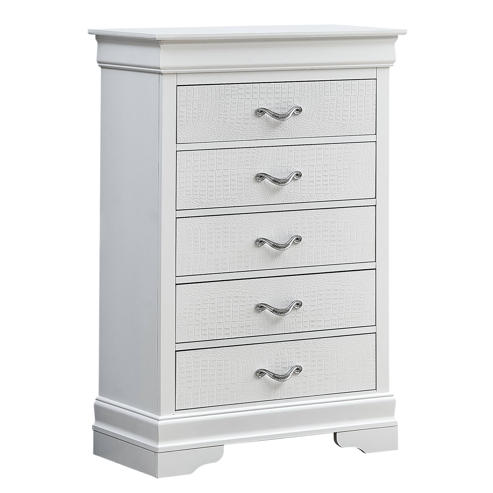 G6590 Champagne Chest - Traditional Design Update With Pulls & Faux ...