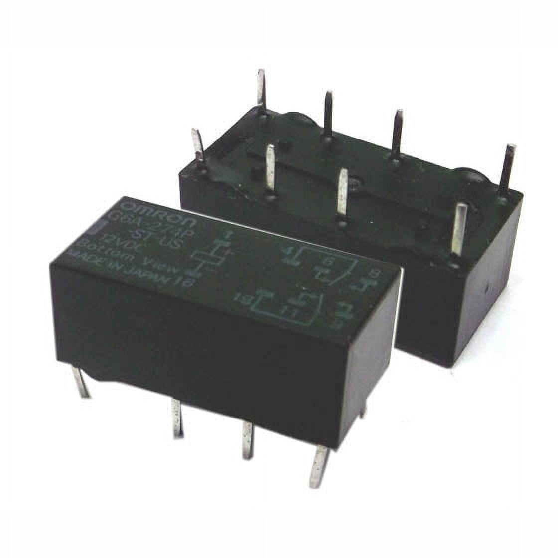 G6A-274P-ST-US-DC12 - RELAY DC 12V 2P2T 2A 8P PCMT .5A/125VAC 2A/30VDC ...