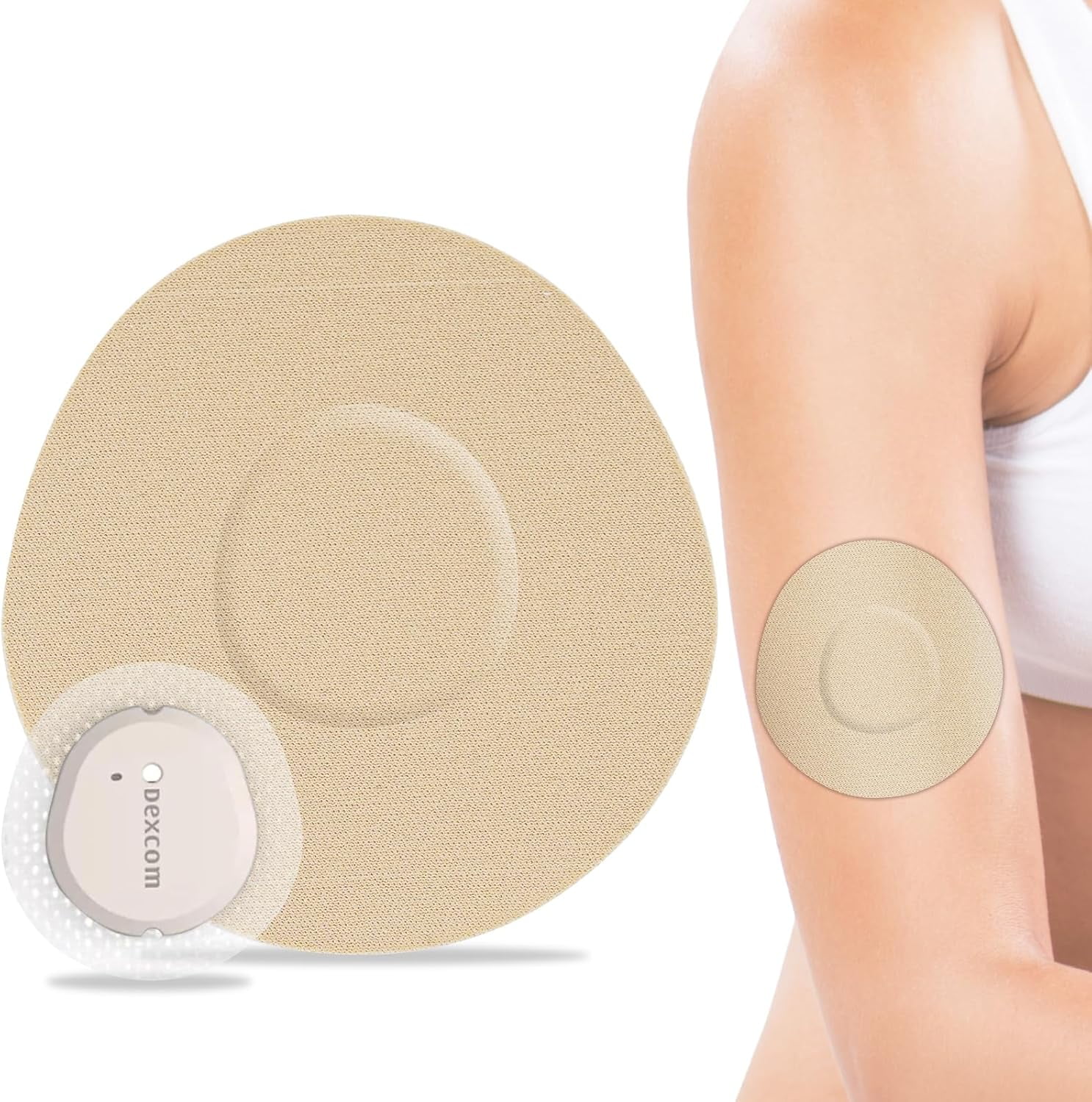 G7 Adhesive Patches Waterproof 50 PCS Overpatch for G7 Flexible CGM Tape Pre-Cut Hypoallergenic ...