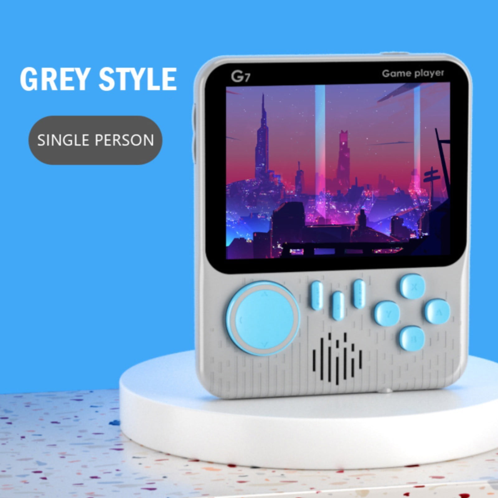 G7 Mini Handheld Game Machine 3.5 Inch Screen Built In 666 Classical ...