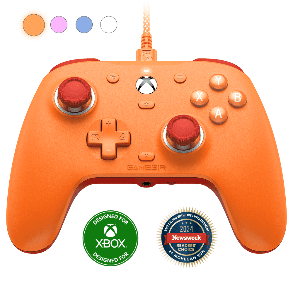 G7 SE Wired Gamepad for PC & Xbox Magnetic Joysticks, Laser-Engraved ...