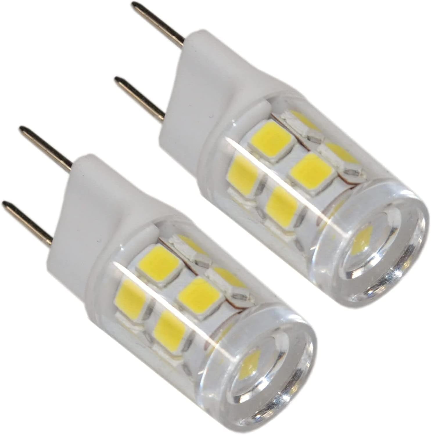G8 Bi-Pin 17 LEDs Light Bulb SMD 2835 Cool White for Over The Stove ...