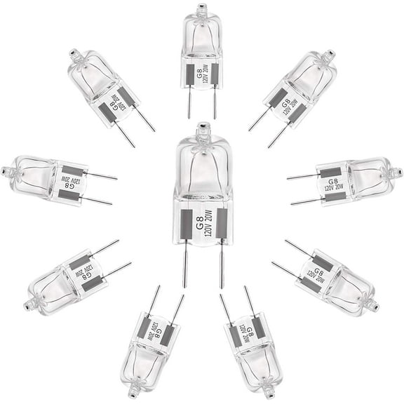 G8 Halogen Base Bulbs