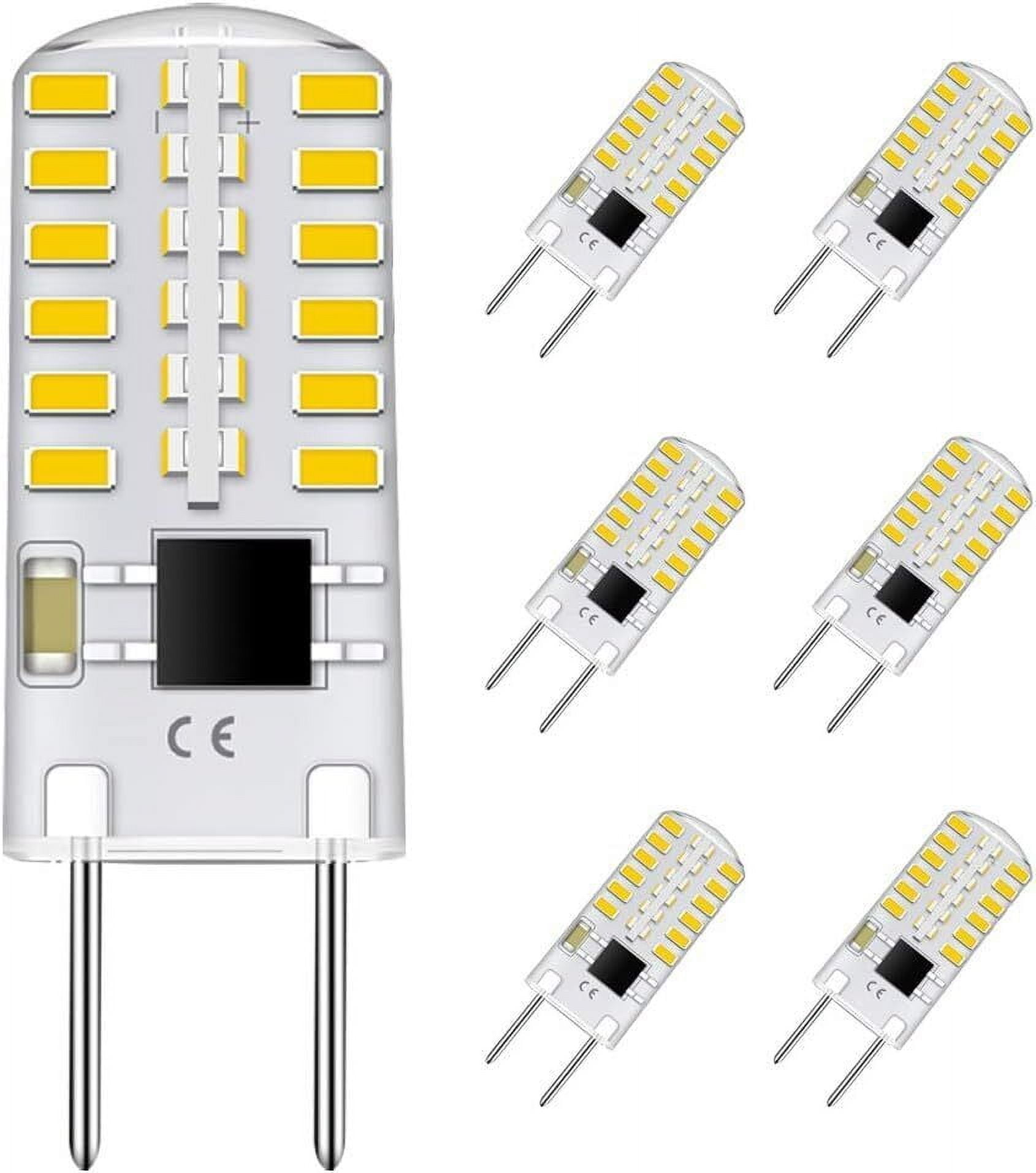 G8 LED Bulb Dimmable 110v 120v 3W Equivalent to G8 Halogen Bulb T4 JCD ...