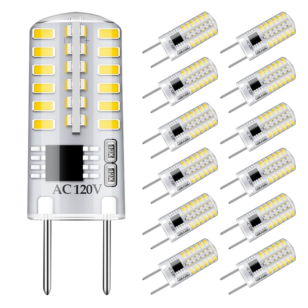 G8 LED Bulb Dimmable 3W Equivalent to T4 JCD Type Bi-Pin G8 Base ...