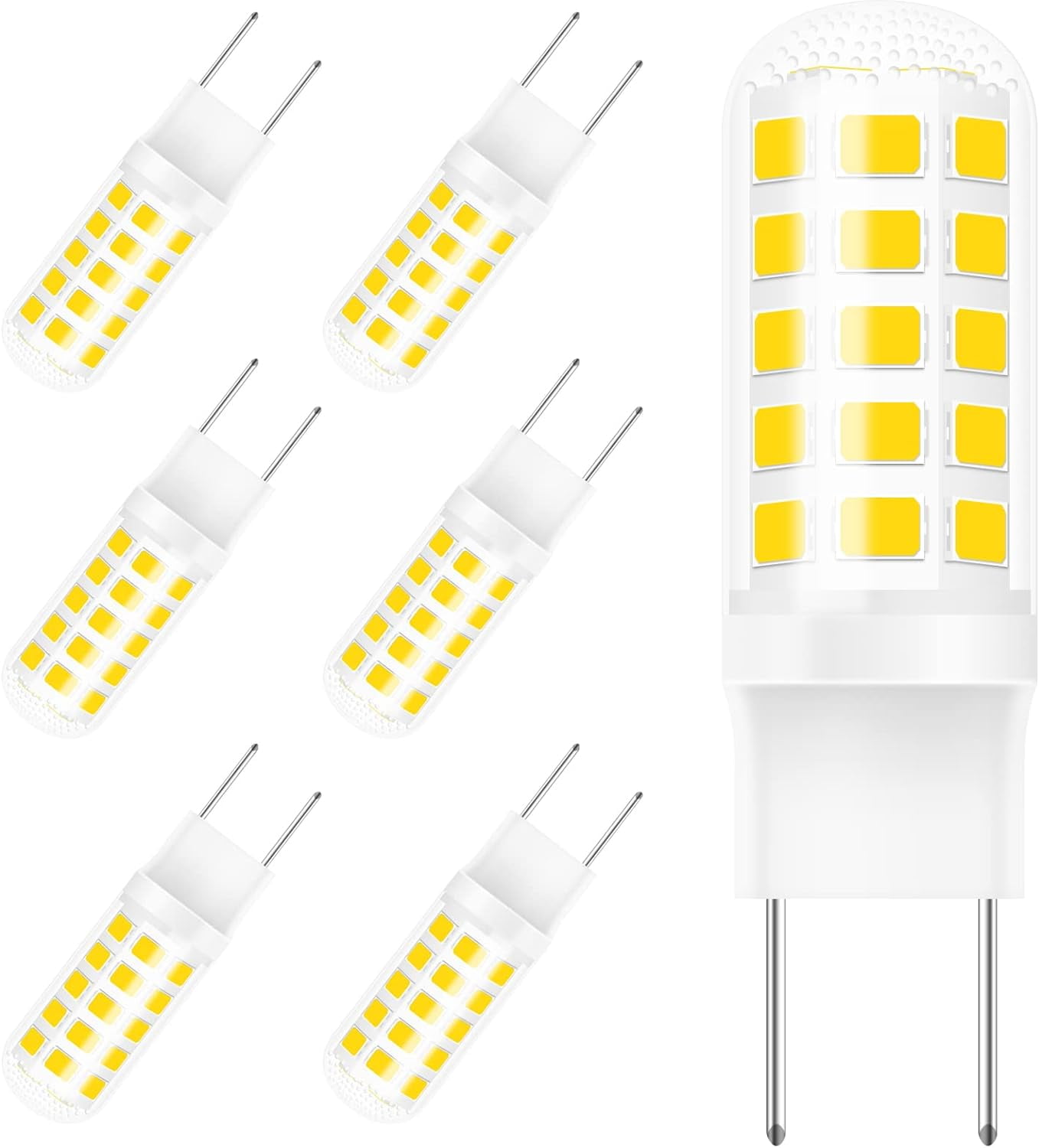 G8 Led Bulb Dimmable,4W (35W-40W Halogen Equivalent),Warm White 3000K ...