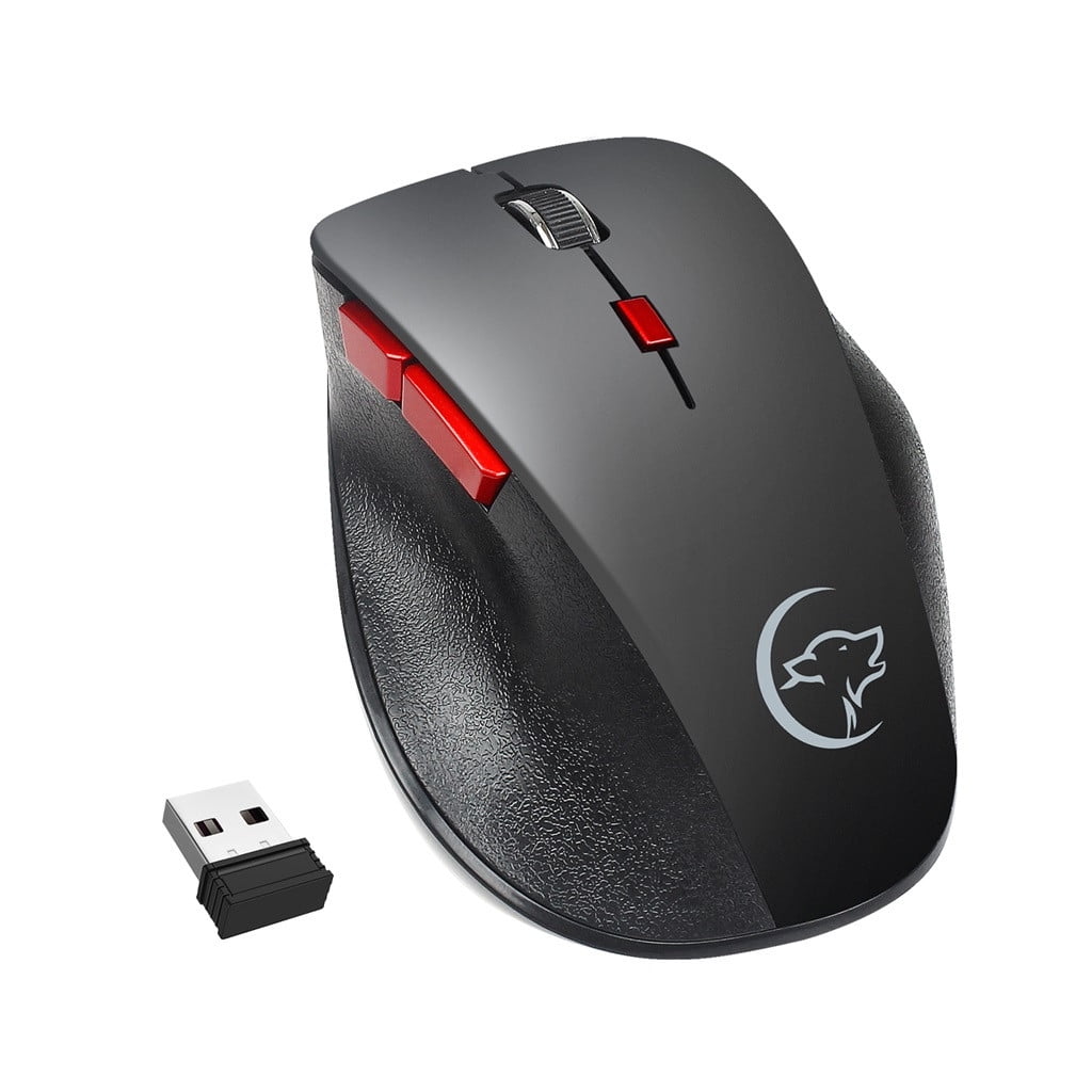 G835 Ergonomic Wireless Mouse - 2.4GHz, 5 Buttons, 2400DPI, Optical ...
