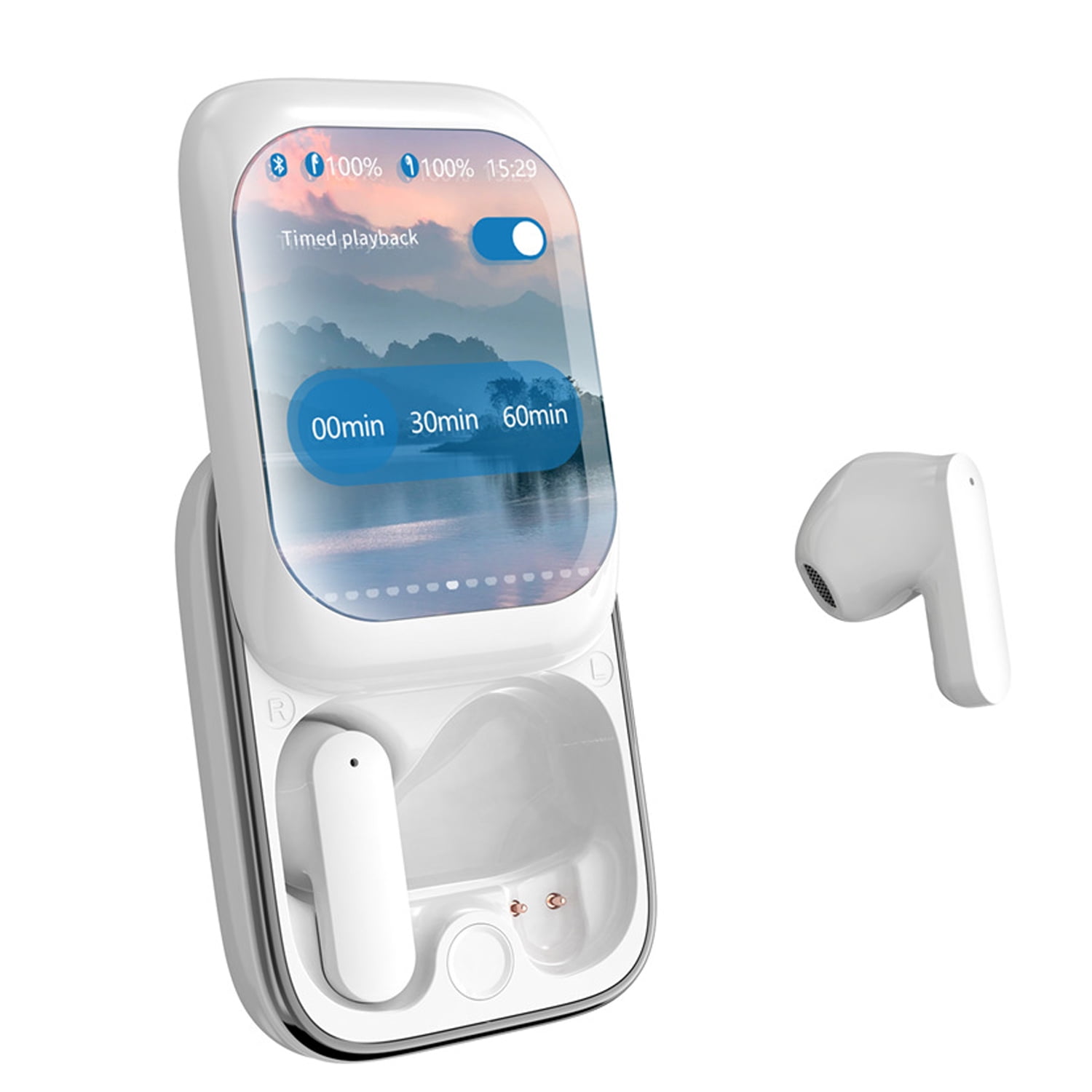 G9 Earbuds with Touch Screen 30Hrs Playtime Fast Charge Gaming Mode ...