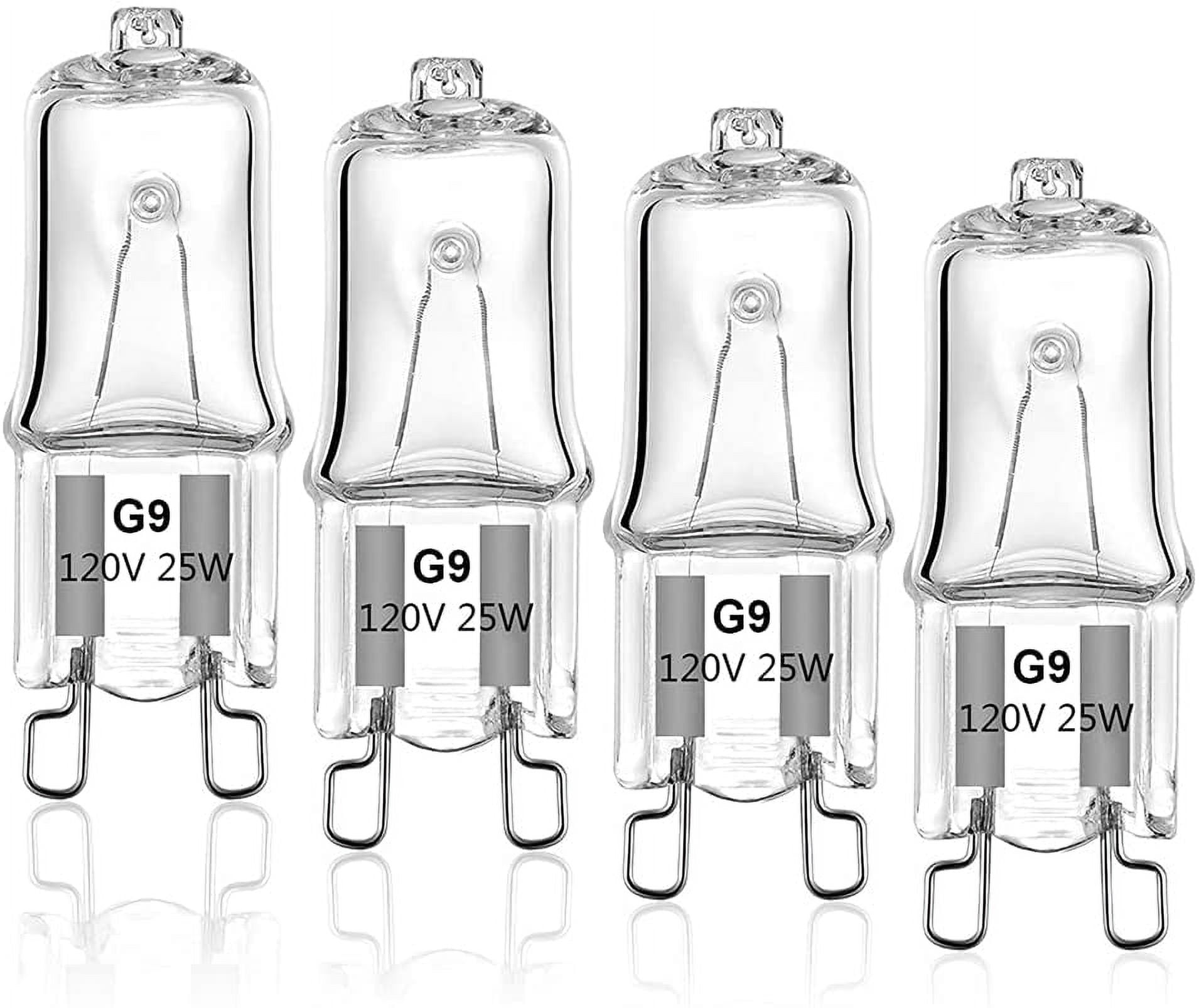 G9 Halogen Light Bulb 25W for Whirlpool Microwave Oven, Whirlpool Over ...