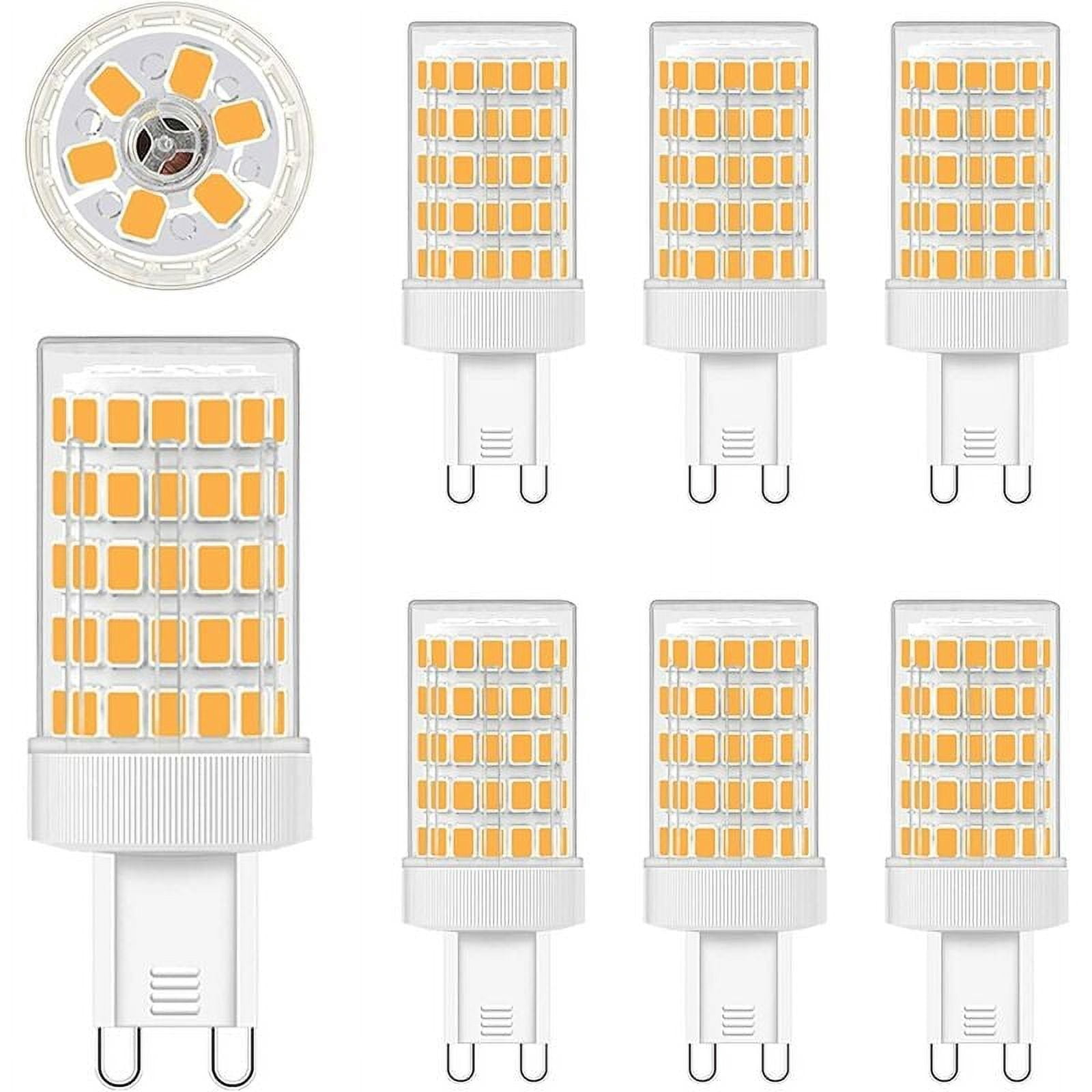 G9 LED 10W, G9 LED Bulbs Warm White 2700K Incandescent Equivalence 80W ...