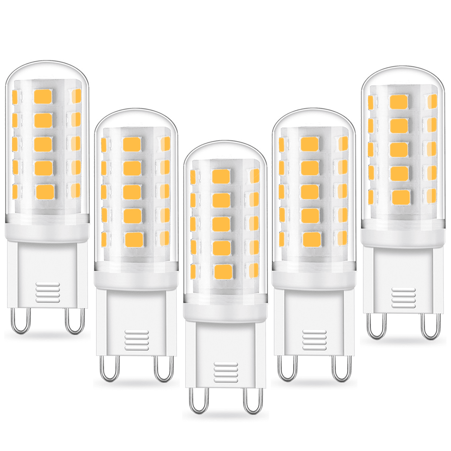 G9 LED Bulb 5W Equivalent 33W 40W G9 Halogen, 420LM, Mini Lamp, White ...