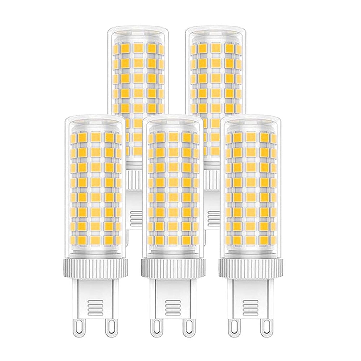 G9 LED bulbs, 12W 1200LM, 3000K warm light, wide voltage range of 110 ...