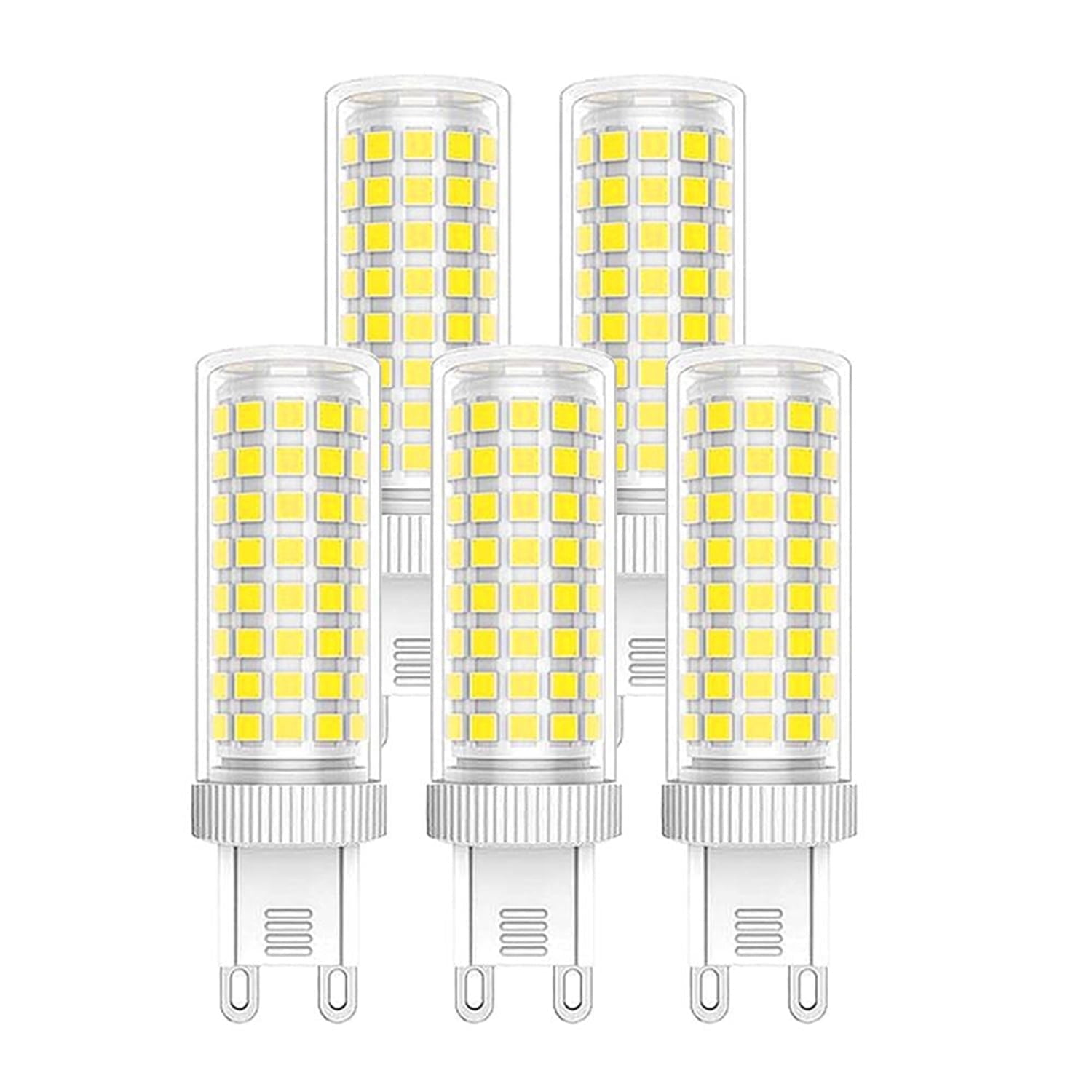 G9 LED bulbs, 12W 1200LM, 6000K daylight white, wide voltage range of ...
