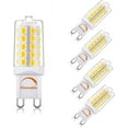 G9 Led Bulb Dimmable 4W Natural Daylight White 4000K,Equivalent To 40W Halogen Light, 450Lm 120V ...