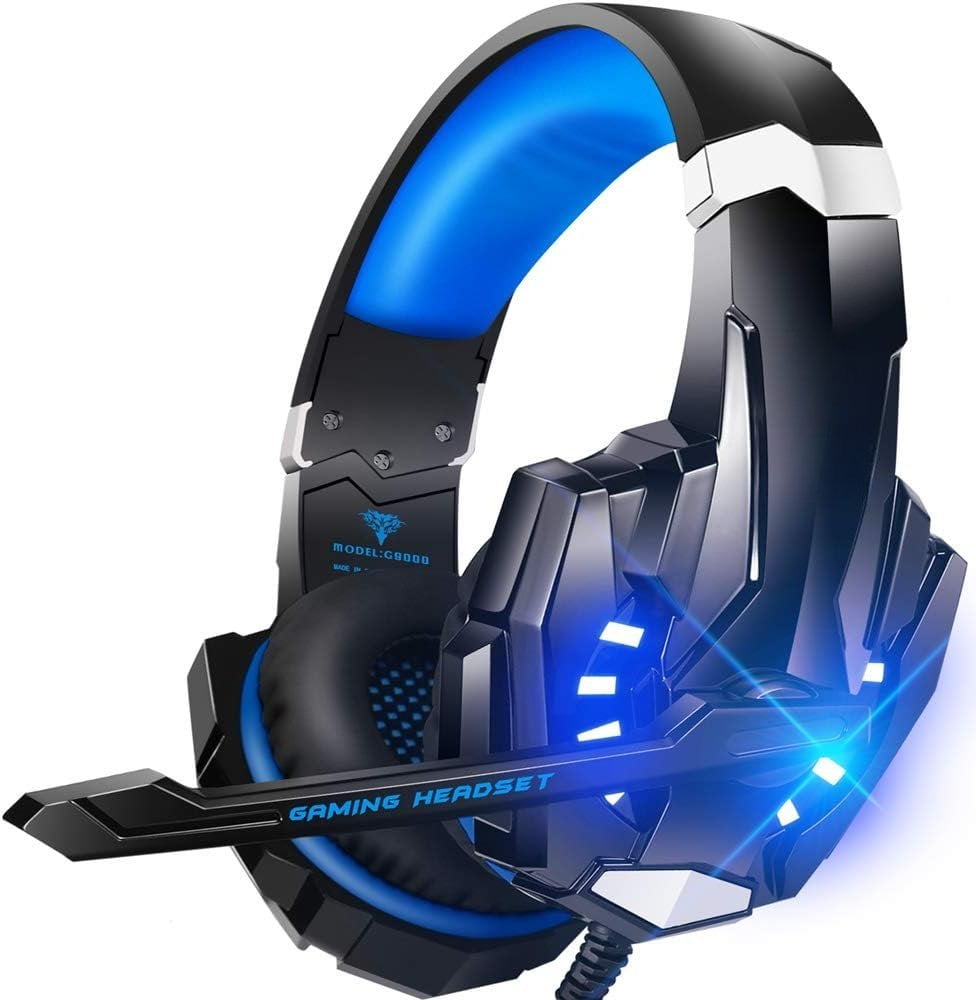 G9000 Stereo Gaming Headset for PC One PS5 Controller, Noise Cancelling ...