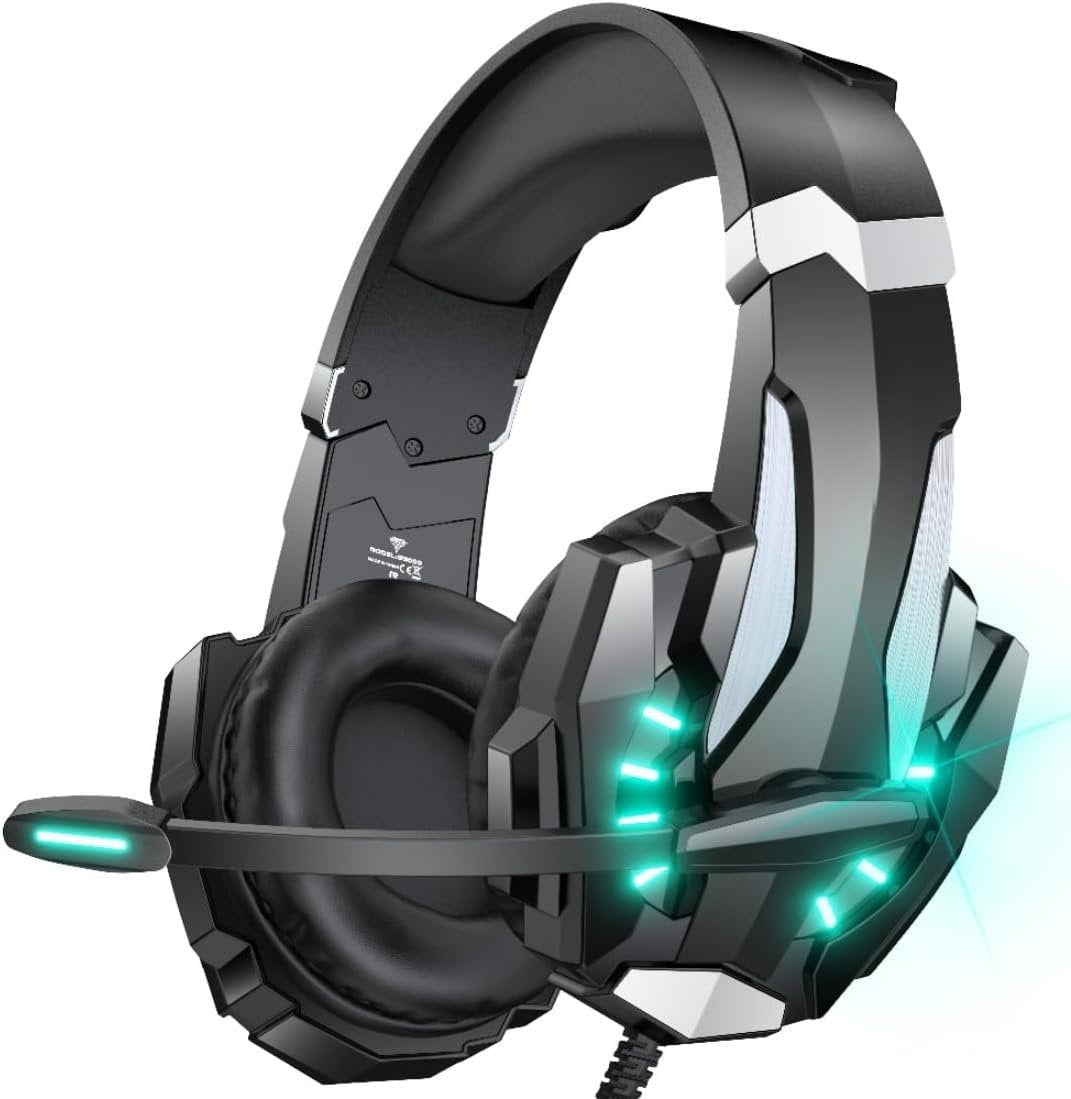 G9000 Stereo Gaming Headset for PC One PS5 Controller, Noise Cancelling ...