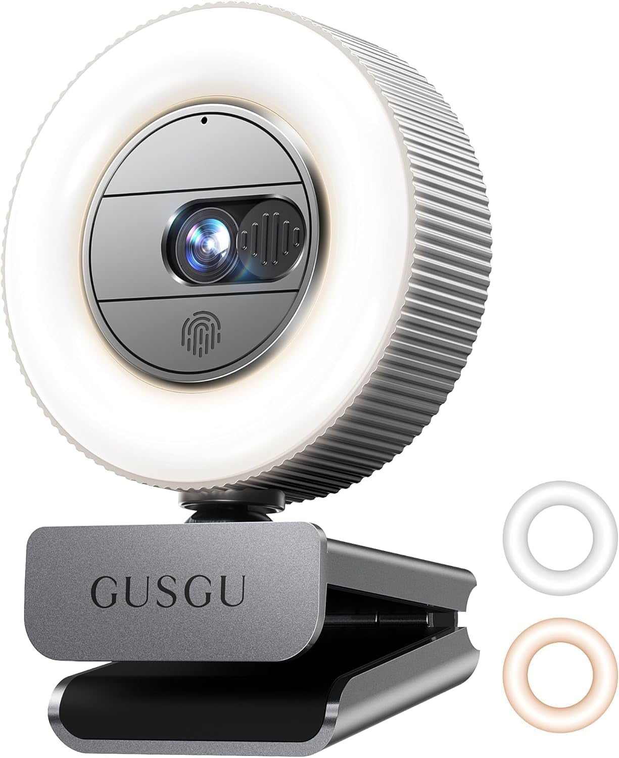 G910 2K Quad HD Webcam for PC, with Microphone & Light & Privacy Cover ...