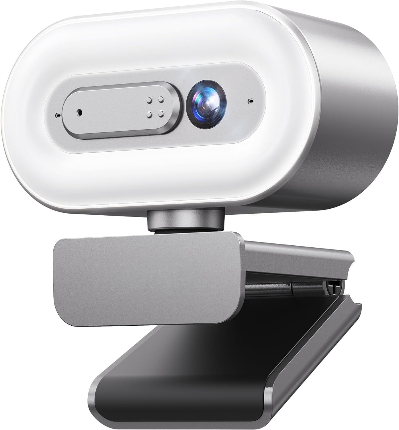 G920 Quad Webcam for PC, Focus, with Microphone & Light & Cover, Web ...