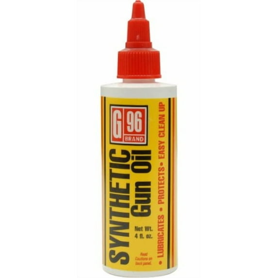 G96 Synthetic Gun Oil Lubricant, 4 oz, Non-Flammable, Environmentally ...
