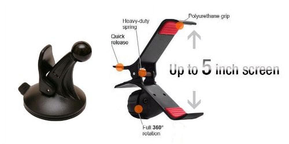 GA-UVM+GA-WXWM: i.Trek GPS Vehicle Suction Mount Kit for Garmin Nuvi 3597 2797 2757 2597 2577 ...