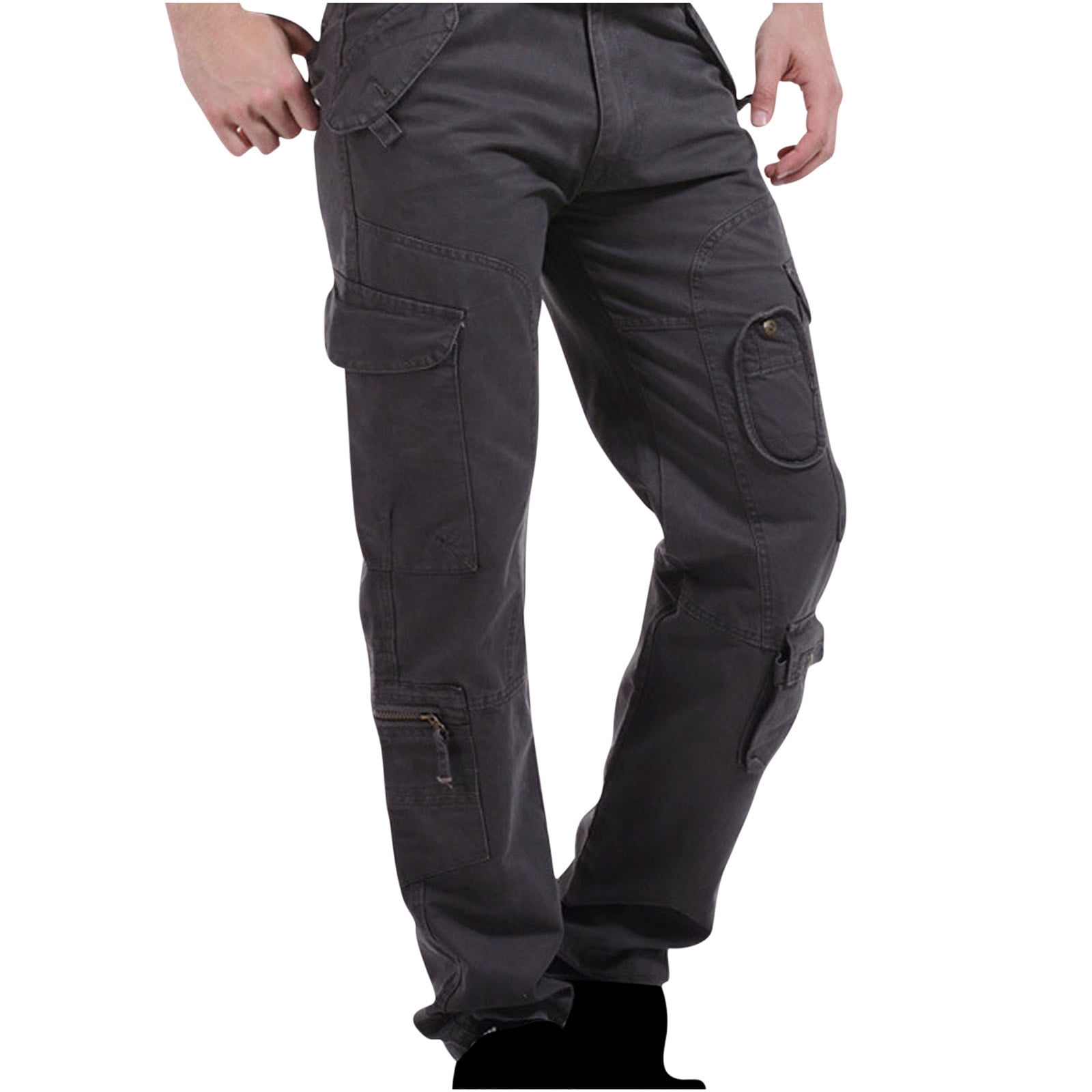 GA WEIHUA Men's Cargo Hiking Pants Straight-Fit Stretch Cargo Pant ...