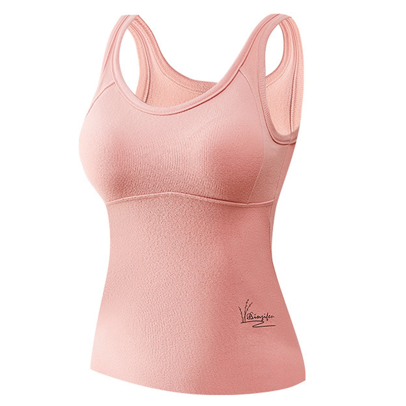 GA WEIHUA Women Thermal Tummy Control Shapewear Tank Top with Built in ...