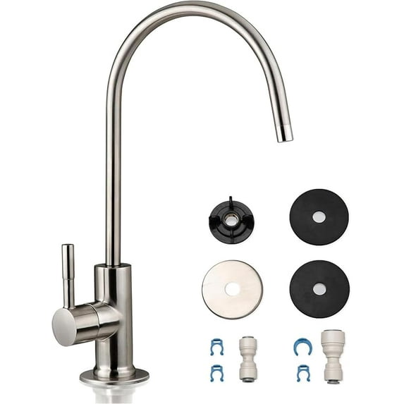 MY GA1-BN Drinking Water RO Faucet for Kitchen Sink, Heavy-Duty Lead ...