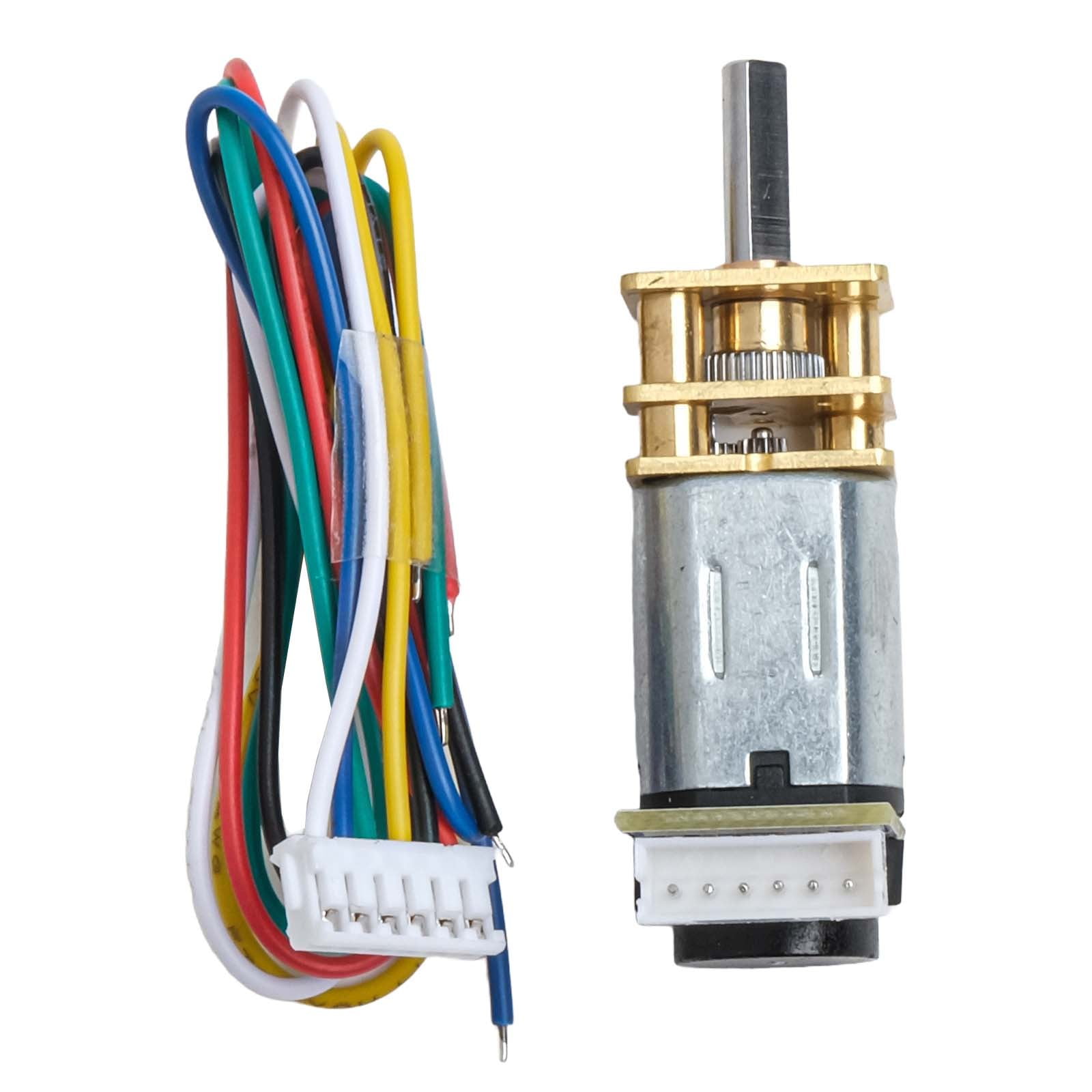 GA12 N20 Encoder DC 6V Mini Metal Gear DC Motor Gearwheel High Torque ...