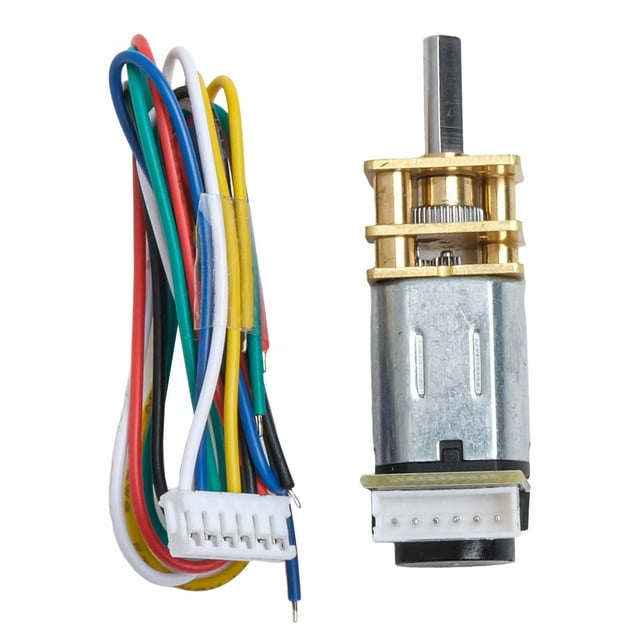 GA12 N20 Encoder DC 6V Mini Metal Gear DC Motor Gearwheel High Torque ...