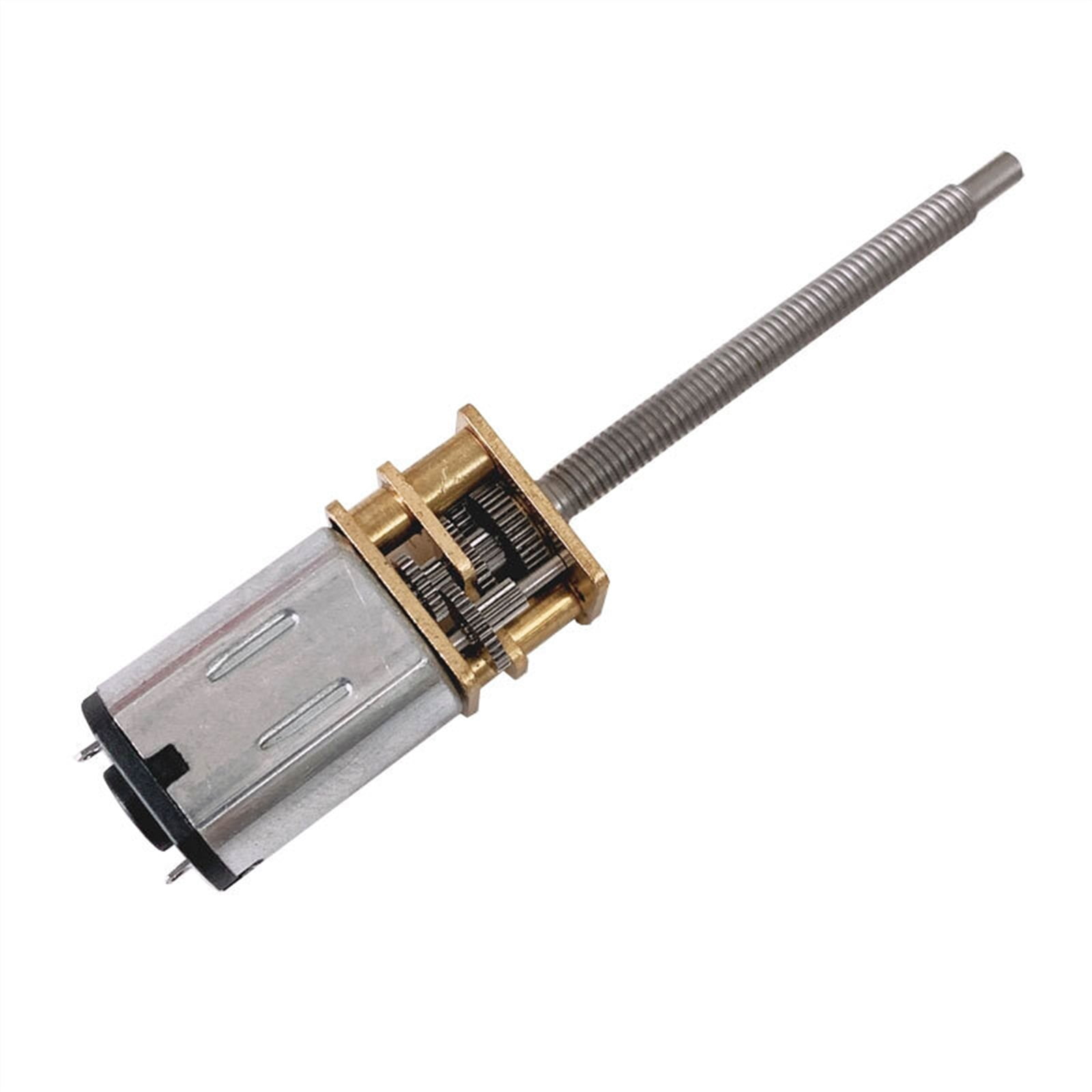 GA12-N20-M3*34 Micro Reduction Gear Motor DC 3V 6V 12V Lengthening ...