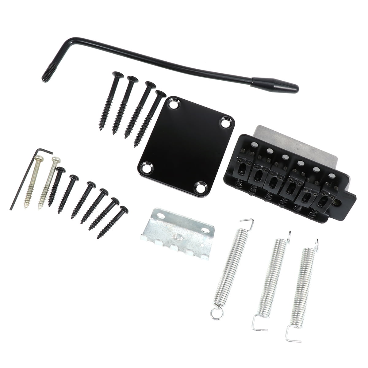 GA298 Electric ST Guitar Tremolo Bridge with Neck Plate for Guitar ...