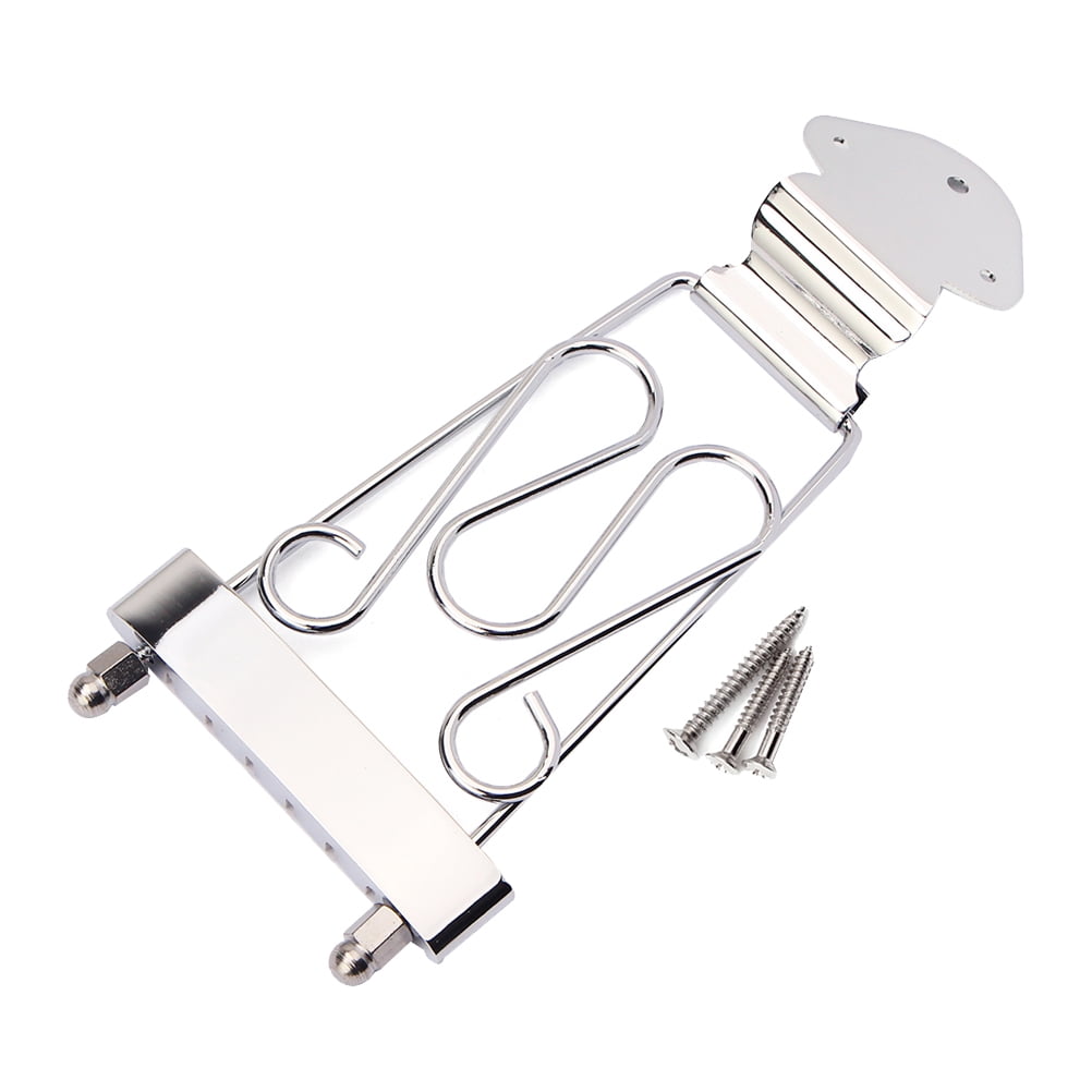 GA411 6 String Tailpiece Bass Guitar Bridge With Screws For Archtop ...