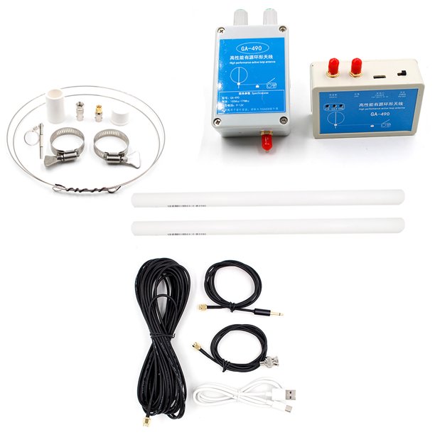 GA490 Active Loop Radio Antenna Receiving Shortwave SDR Super Receiving ...