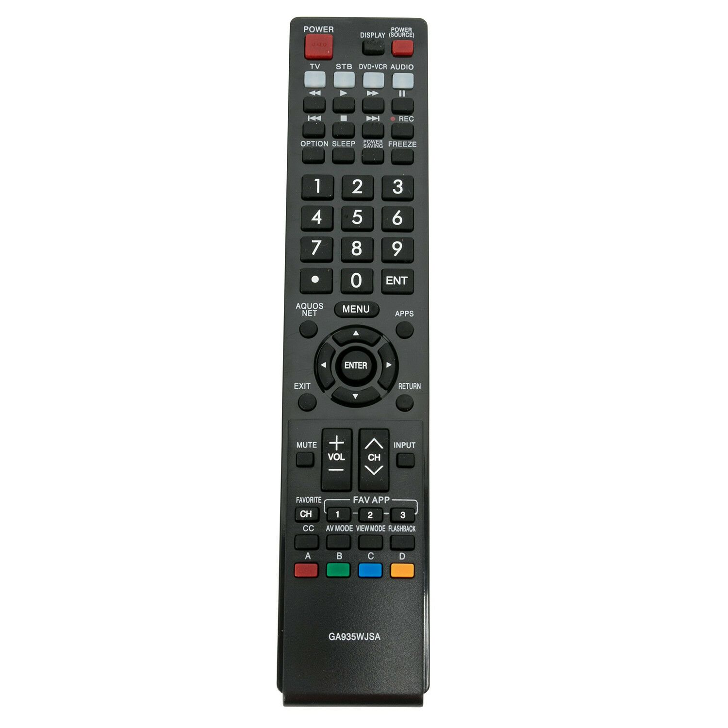 GA935WJSA Replace Remote for Sharp AQUOS TV LC-70LE734U LC-40LE830U LC ...