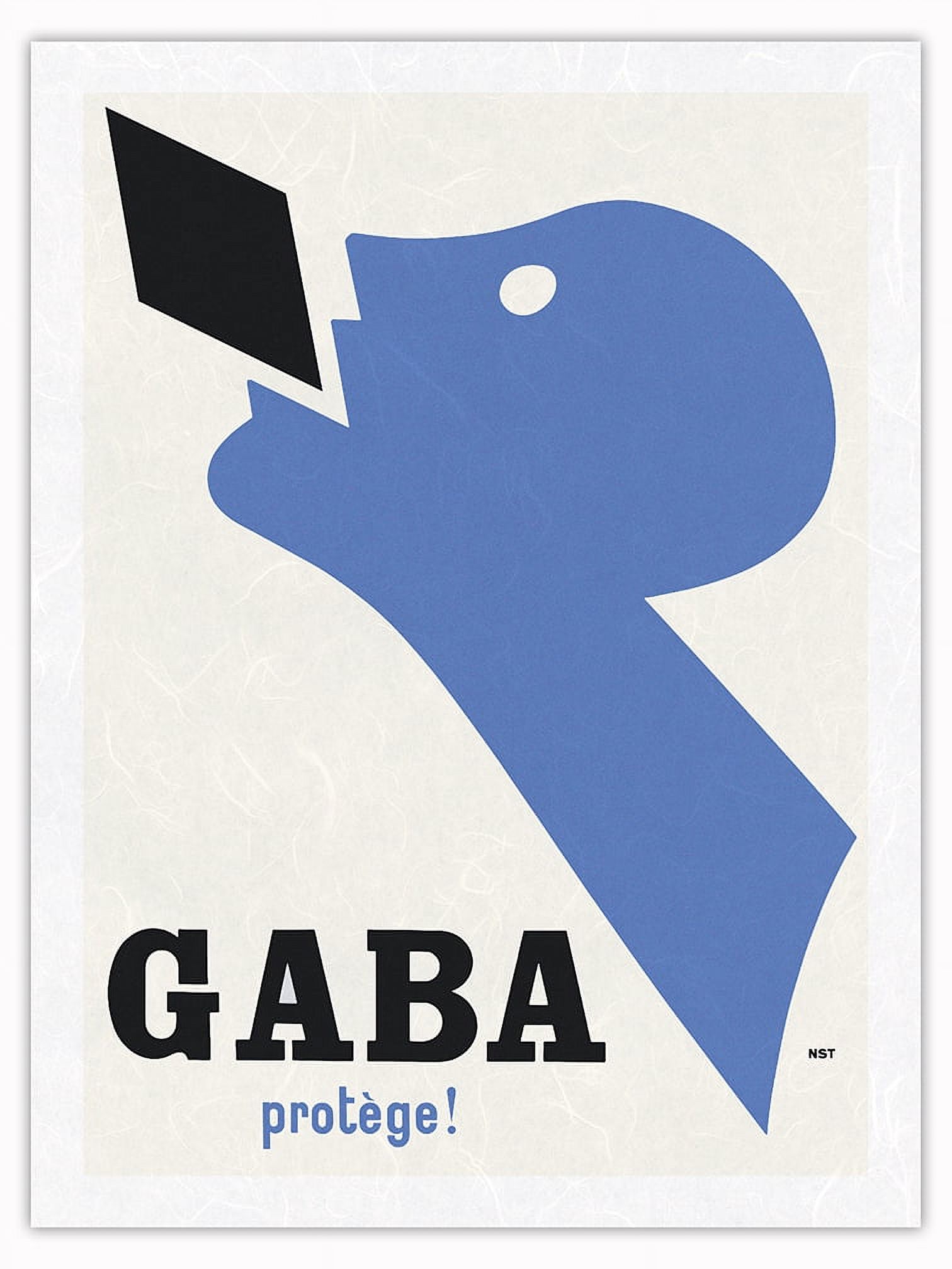 GABA is Protecting You (Protège) - Breath Candies - Vintage Advertising ...