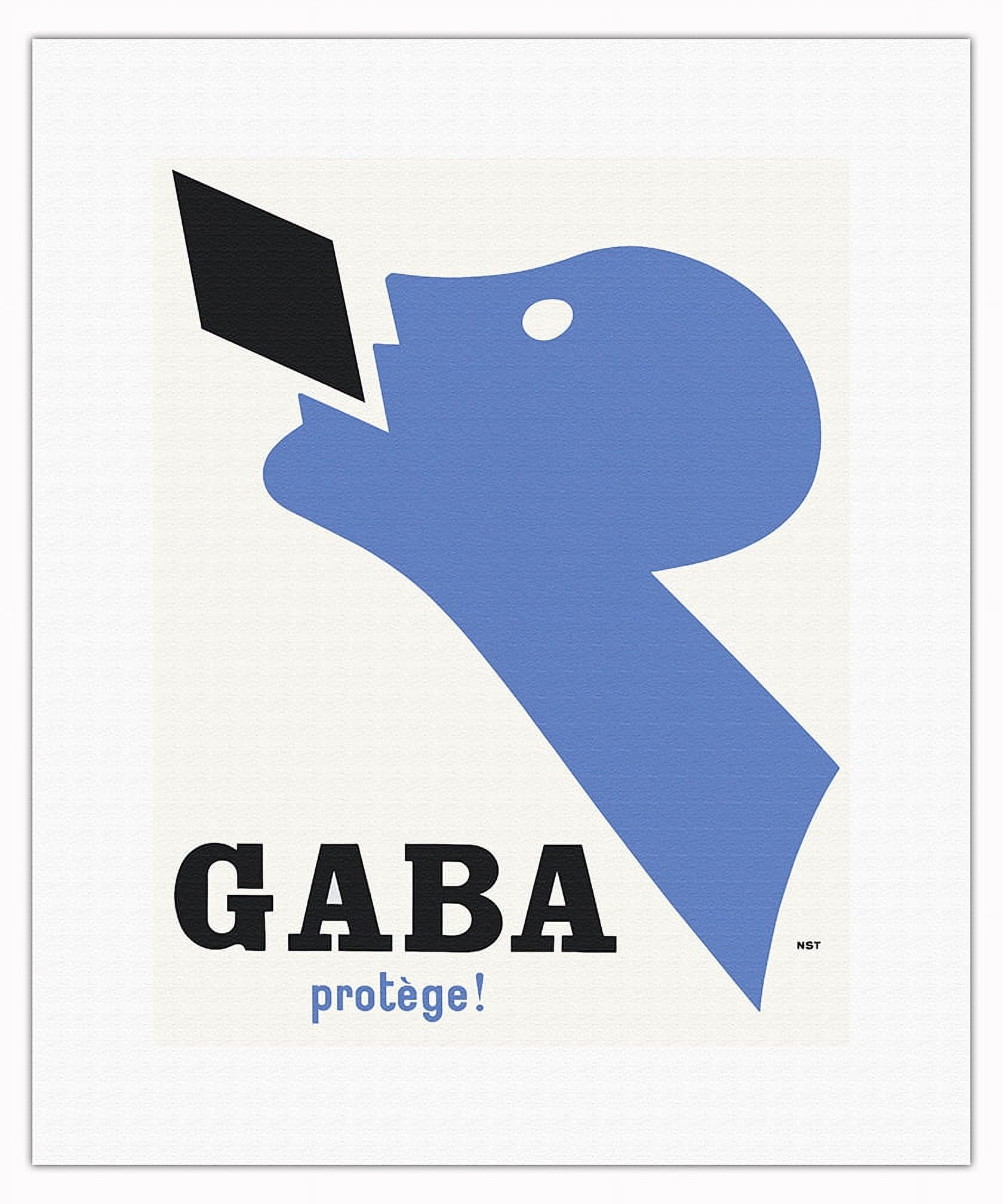 GABA is Protecting You (Protège) - Breath Candies - Vintage Advertising ...